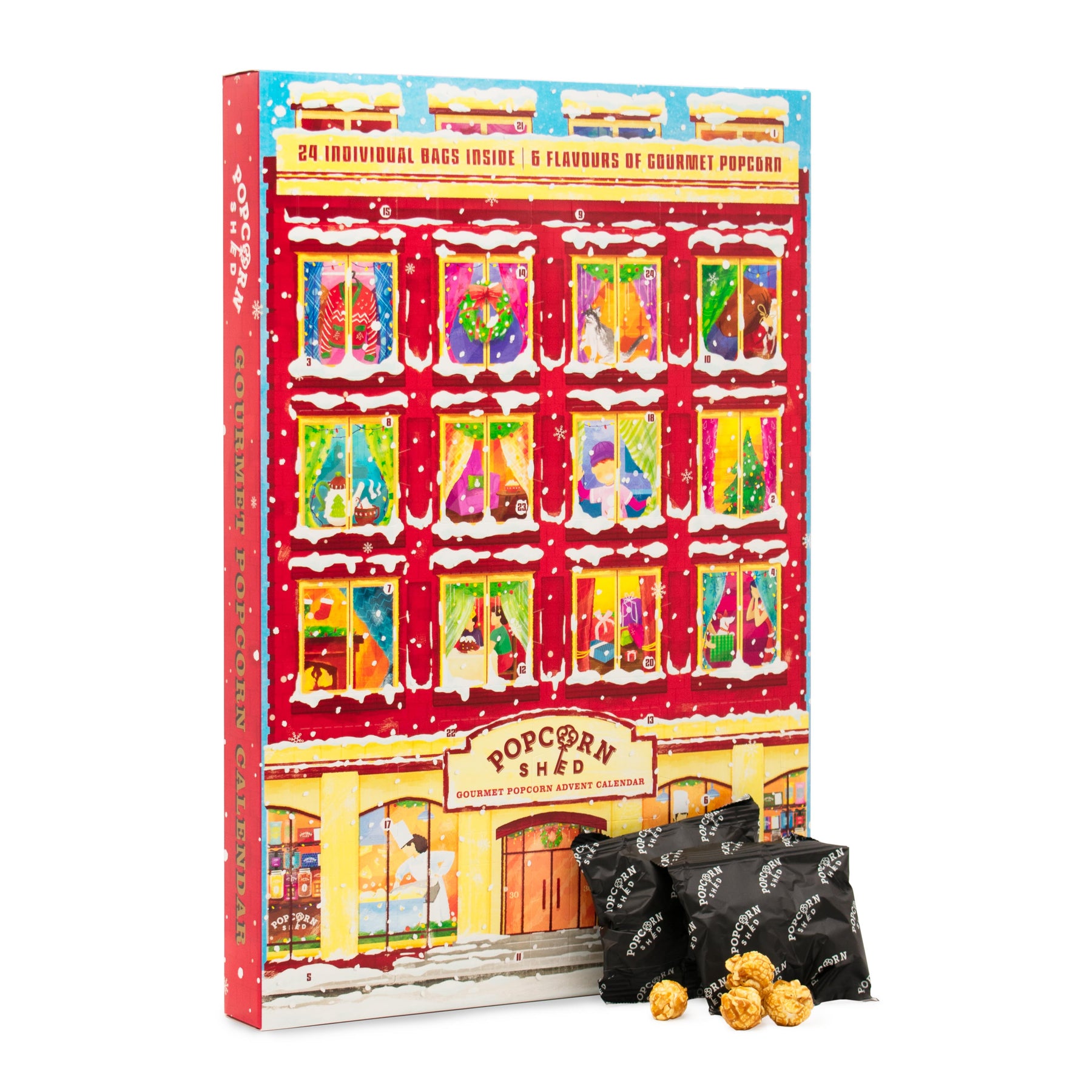 Gourmet Popcorn Advent Calendar | 2025 Edition | Popcorn Shed