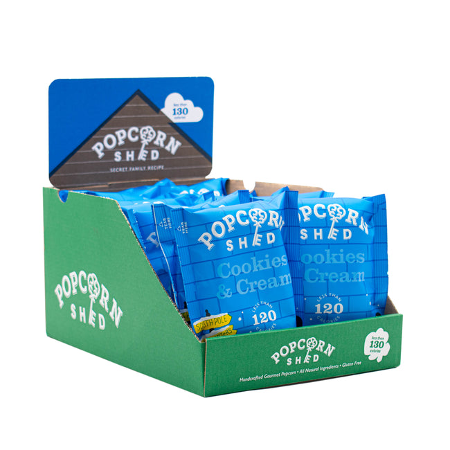 Cookies and Cream Popcorn Snack Packs – Popcorn Shed